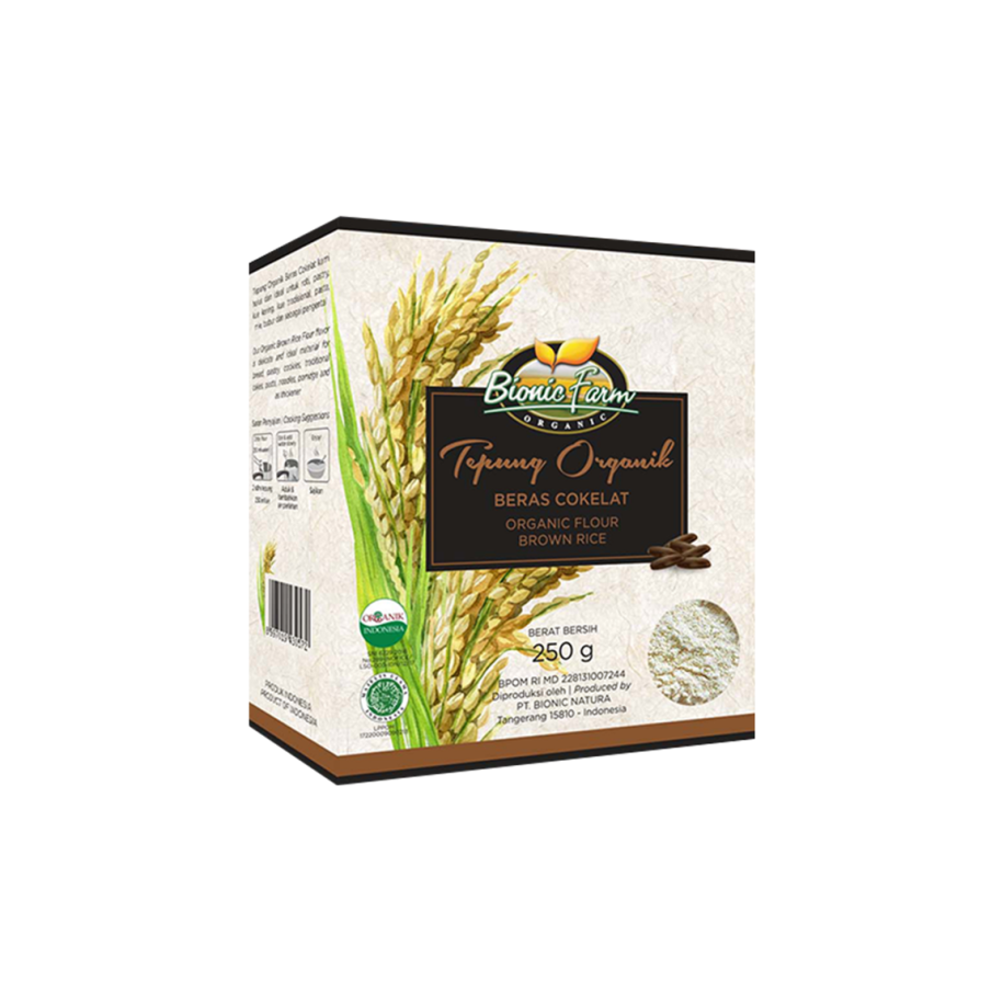 ORGANIC FLOUR FRAGRANT BROWN RICE – Bionic Farm